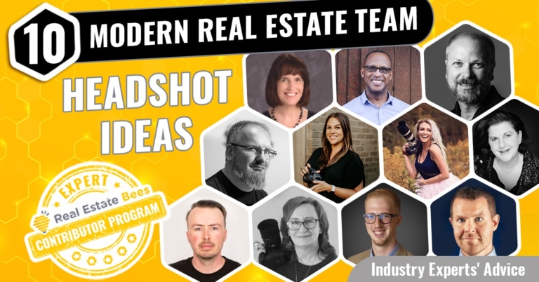 10 Creative Real Estate Team Photo Ideas 2026 [Modern Team Headshots]